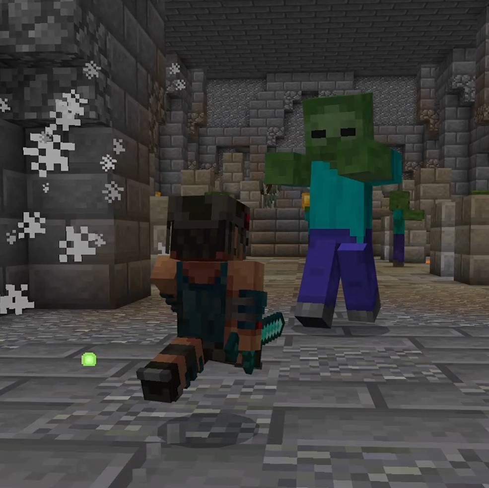 Minecraft GIANT zombie and mobs | Ant-Sized Adventure by Cimap